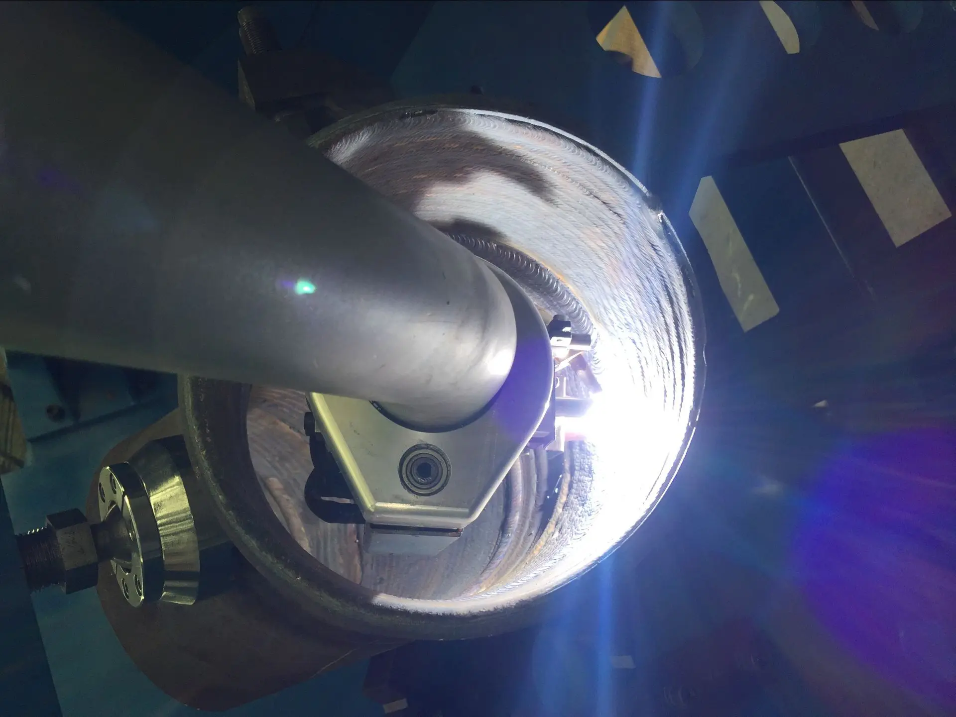 90 Degree Elbow Tube Inner Overlay Welding Machine - Kehui