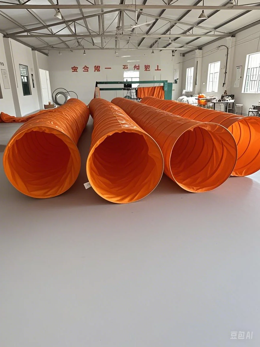 Factory Price Negative Pressure Ventilation Duct Zipper Connected ...