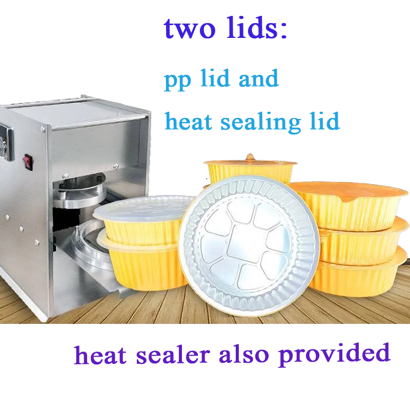 Smoothwall Round Aluminum Foil Container Recyclable And Disposable Pan ...