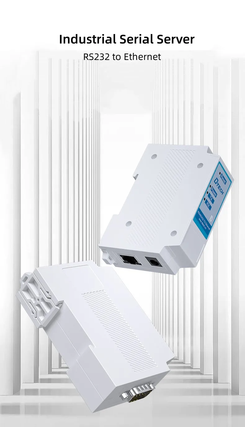 DTECH Ethernet Solutions for Serial Connections RS232 Serial to TCP/IP ...