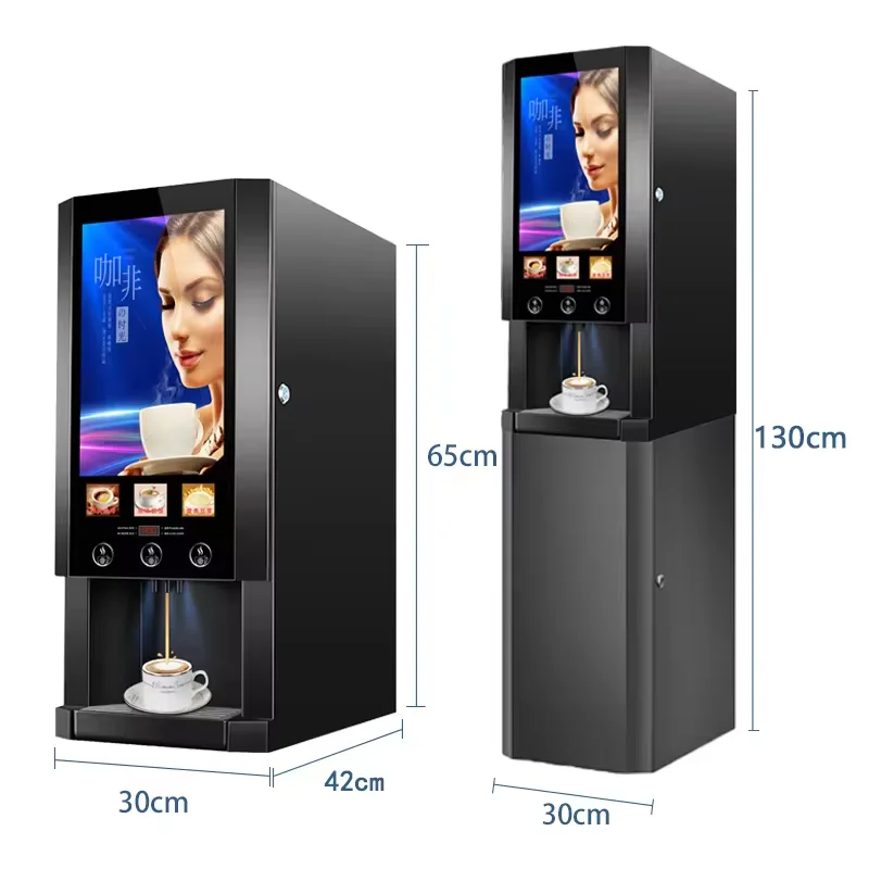POWERMAC E30S - Instant Smart Automatic Tea Coffee Vending Machine