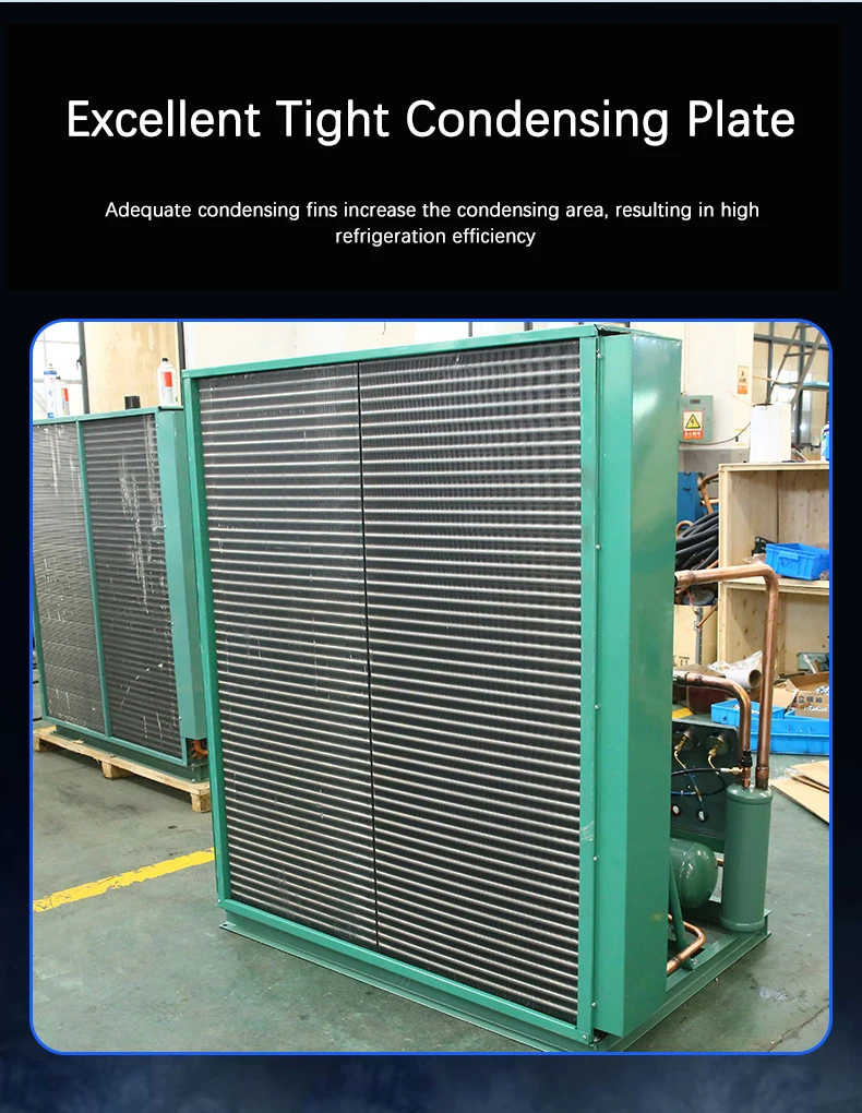 Cold Storage Refrigeration Unit Semi-hermetic Compressor 3hp 5hp 8hp ...