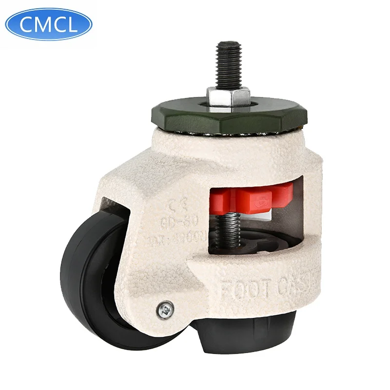 CMCL Castor Wheel With Levelling Feet Adjustable Levelling Castors ...