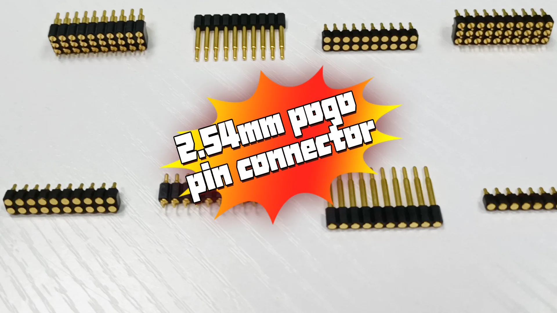 Customized 254mm Single Row Right Angle Dip Type Pogo Pin Connector Male Pogo Pin Buy Pogo