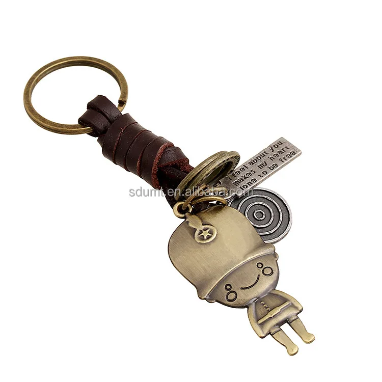 Key Ring Metal Zinc Alloy Key Chain Cartoon Soldier Military Keychain ...