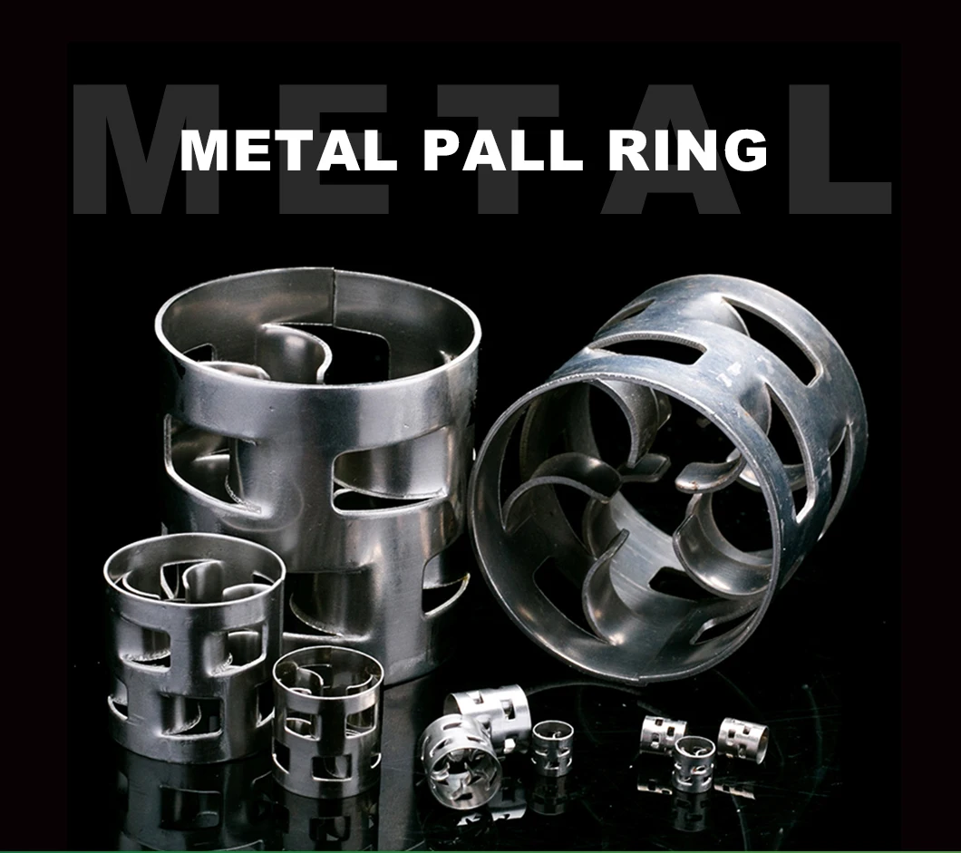 25mm Metal Pall Ring Column Tower Packing 304 304l 316 316l Stainless ...