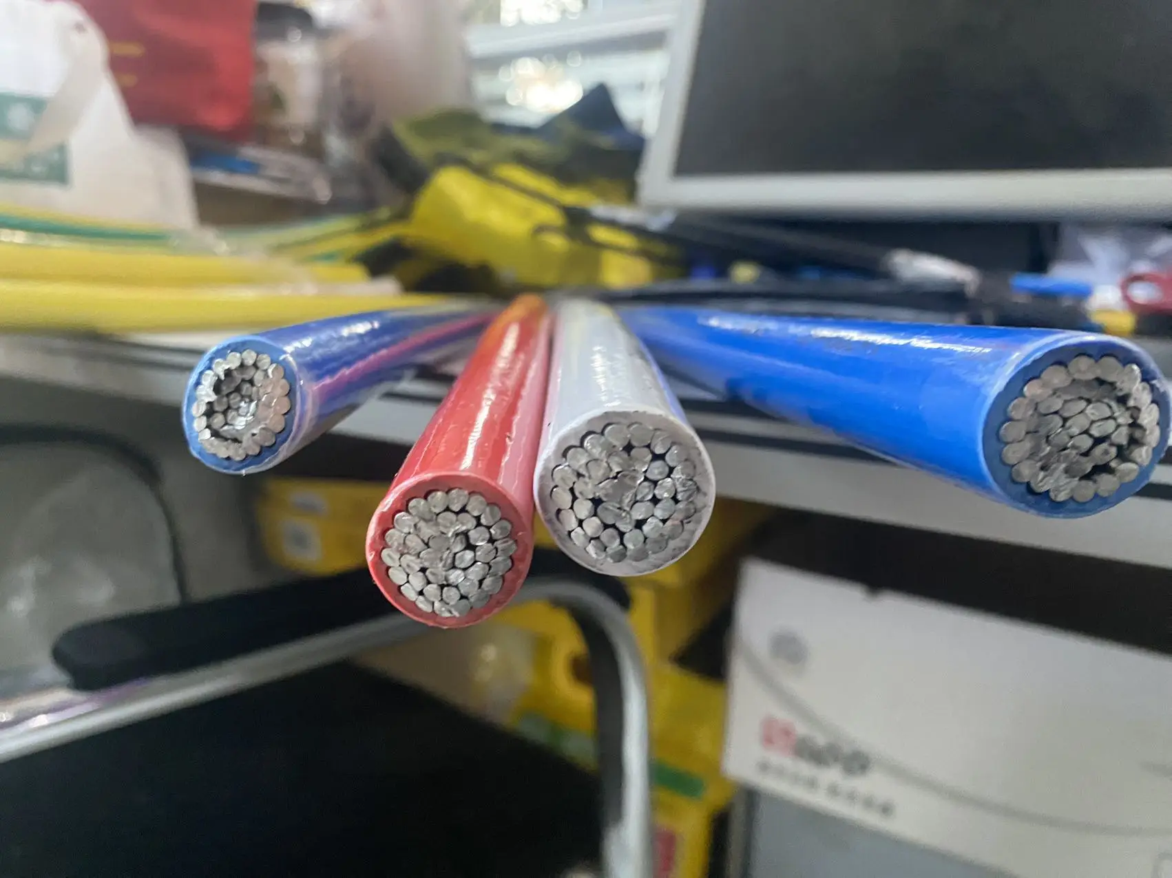 Thhn-al Electrical Wire 1*50mm2 Pvc Insulated Nylon Jacket Aluminum ...