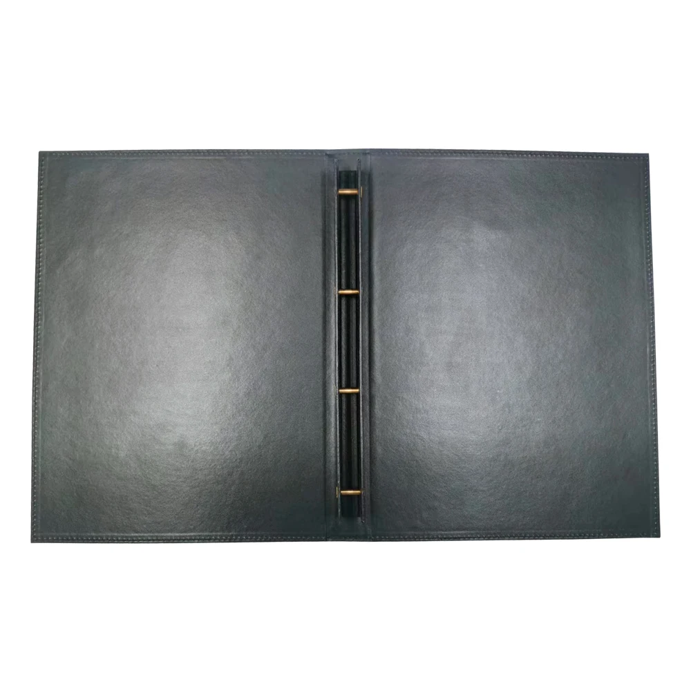 Leather A4 Restaurant Menu Cover - Faux Leather Folder