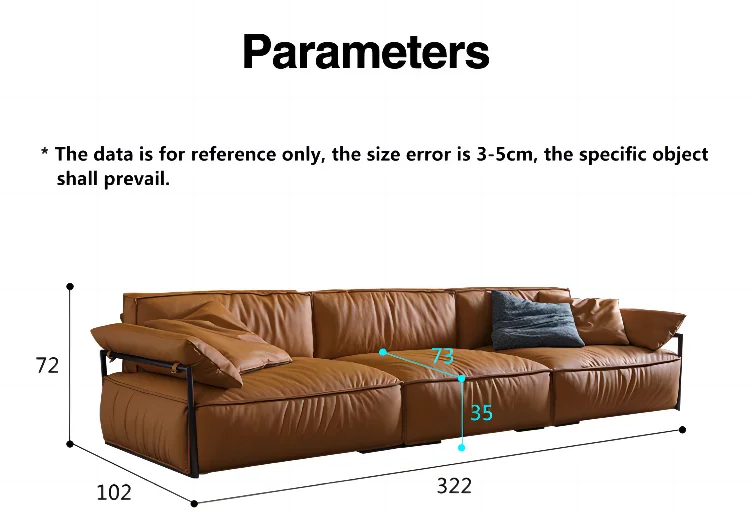 Modern Comfortable Sofa for Living Room Bedroom and Small Spaces-for ...