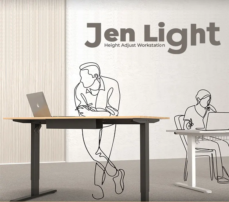 Office Ergonomic Sitting and Standing Tables - Adjustable