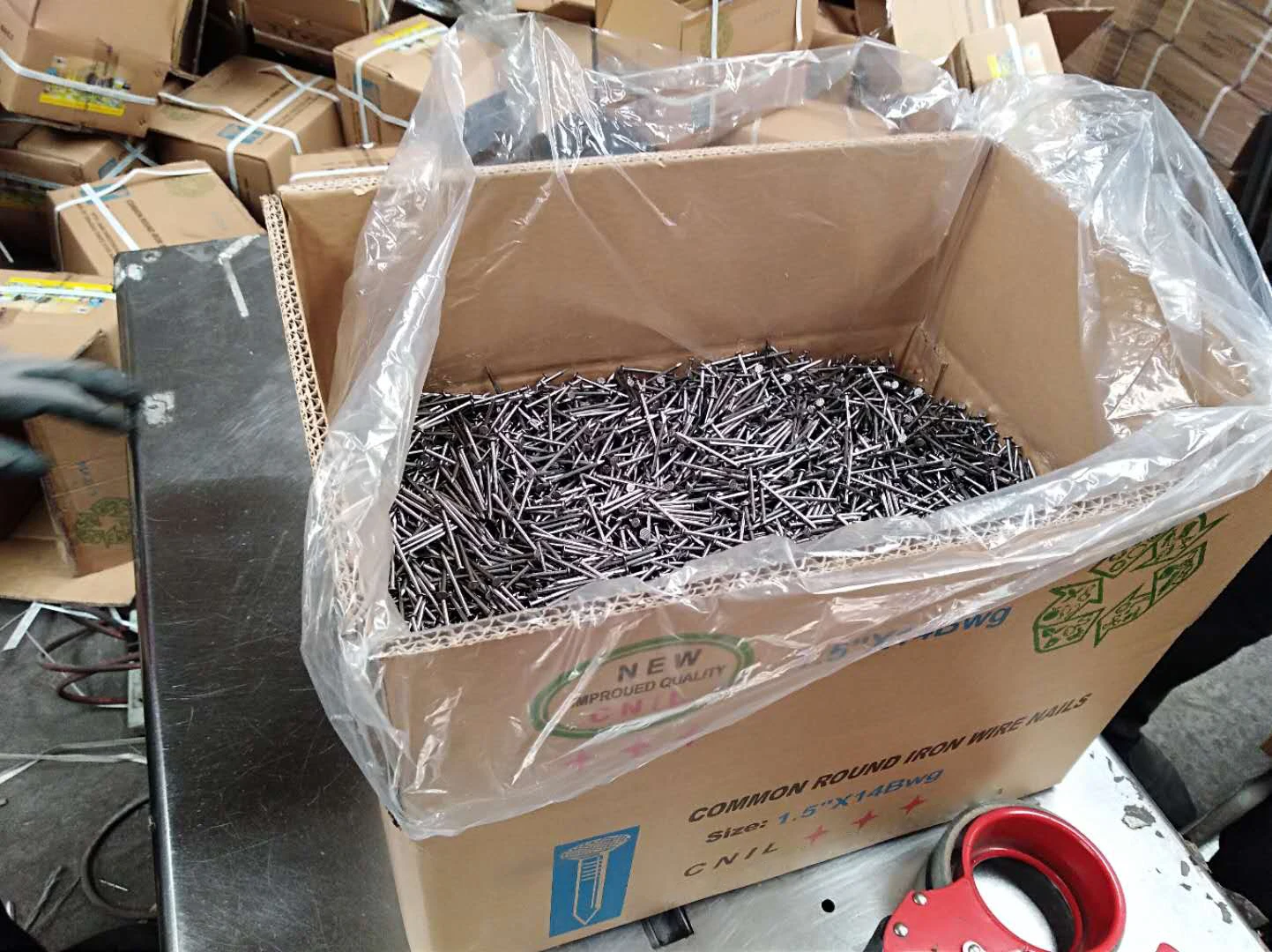 25kgs Per Carton Polished Iron Wire Nails Common Nails To Kuwait - Buy ...