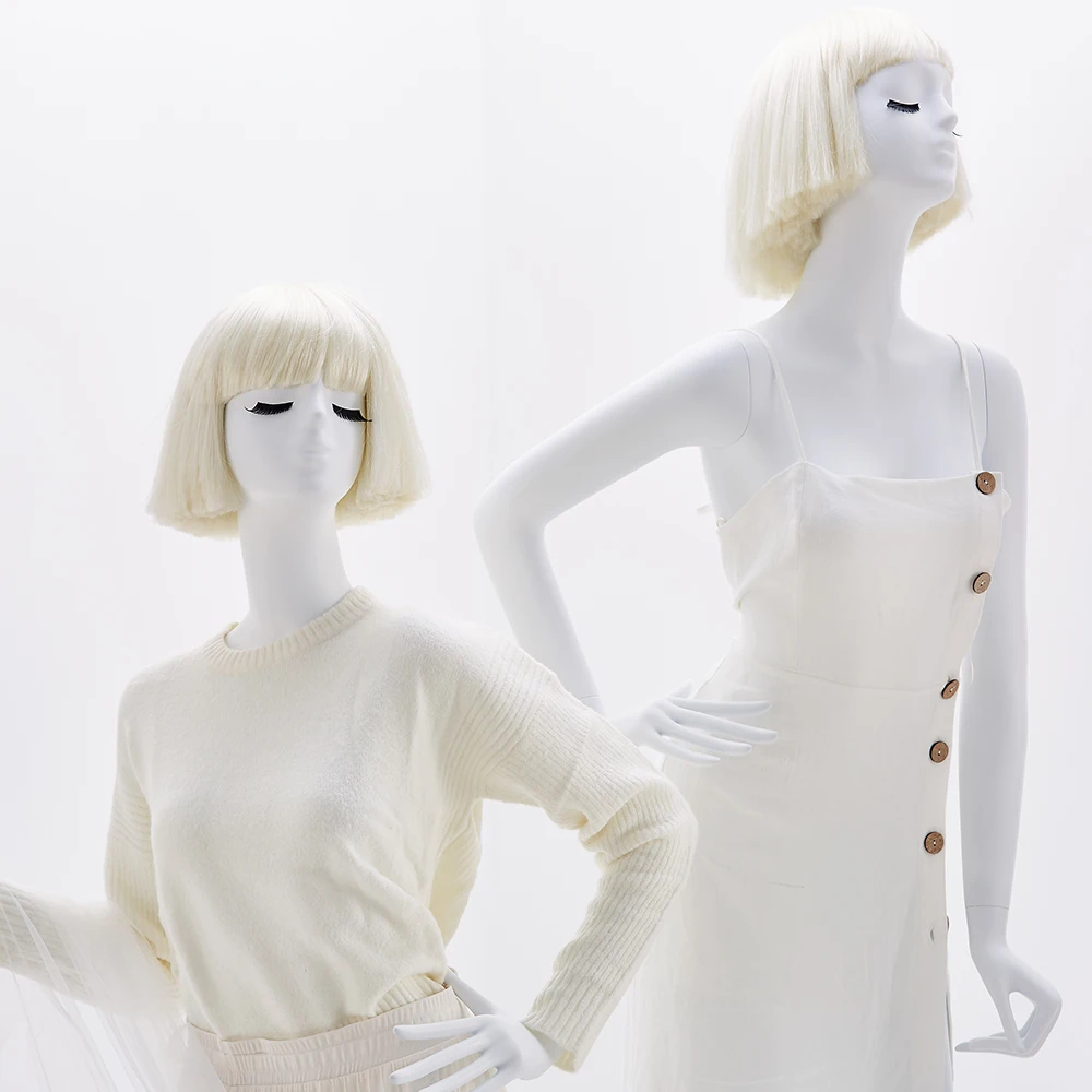 Fiberglass Body Mannequins - Displaying Women Maniquines