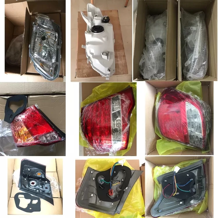 Toyota Axio Headlight Tail Light Accessories for 2006-2008