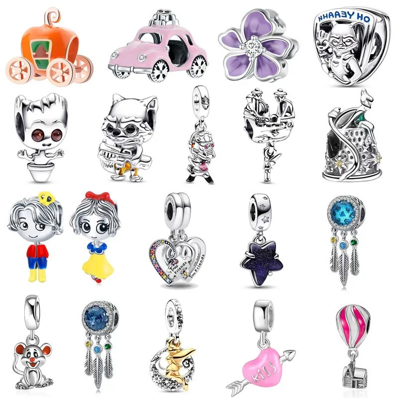 New Arrive Marvel Heroes Silver Diy Beads And Charms For Jewelry Making ...