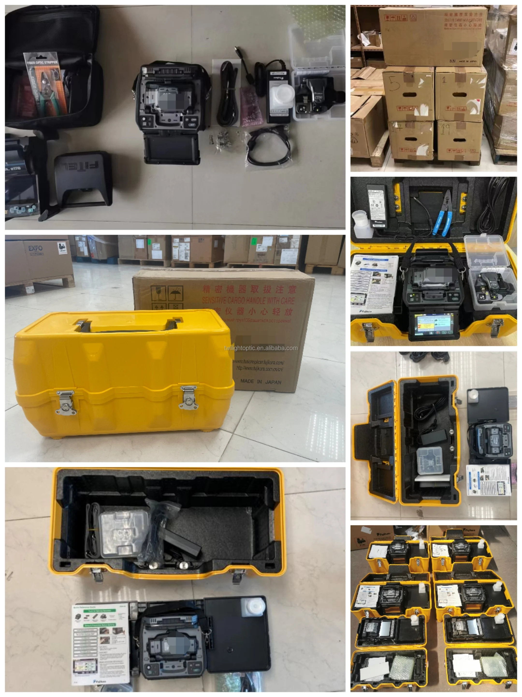 Japan FSM-80S Fusion Splicer for SM, MM, DS Fibers - Accurate Fiber ...