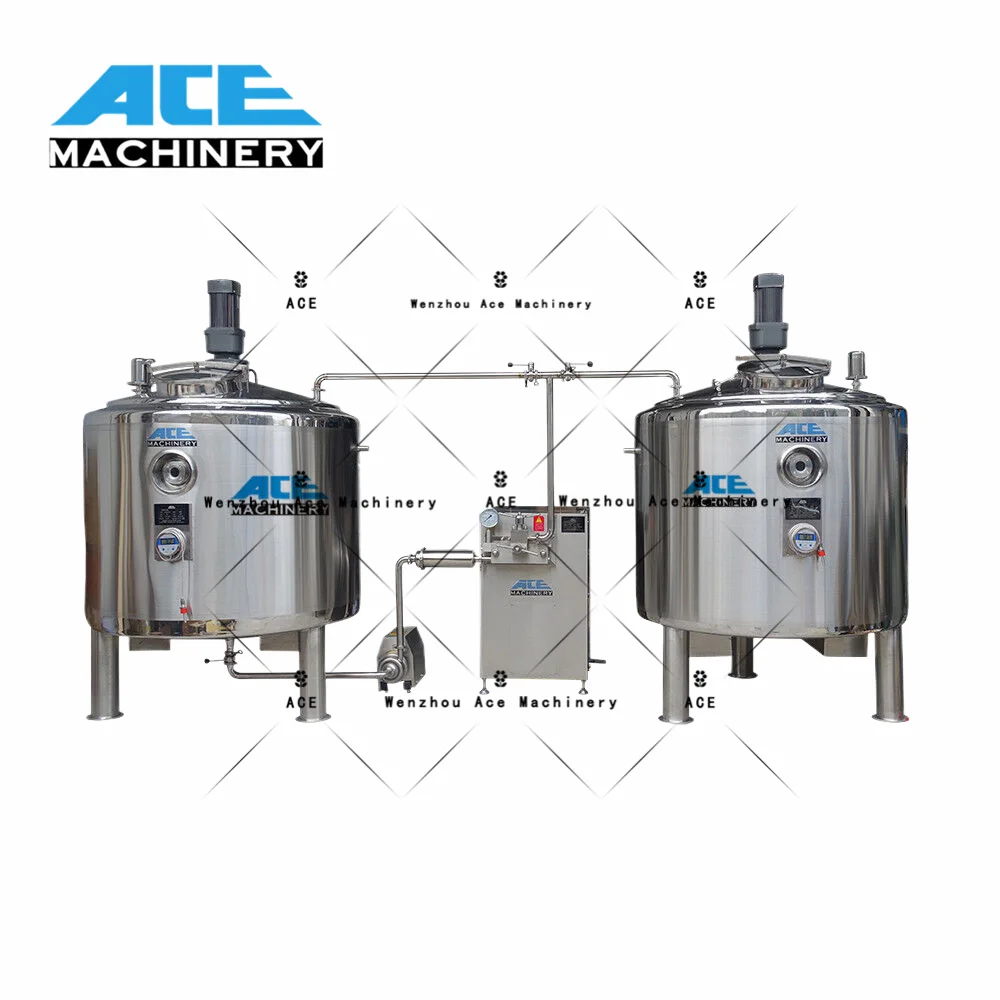 Yogurt Fermentation Tank Chilling Homogenizer Pasteurizing Machine for Milk| Alibaba.com