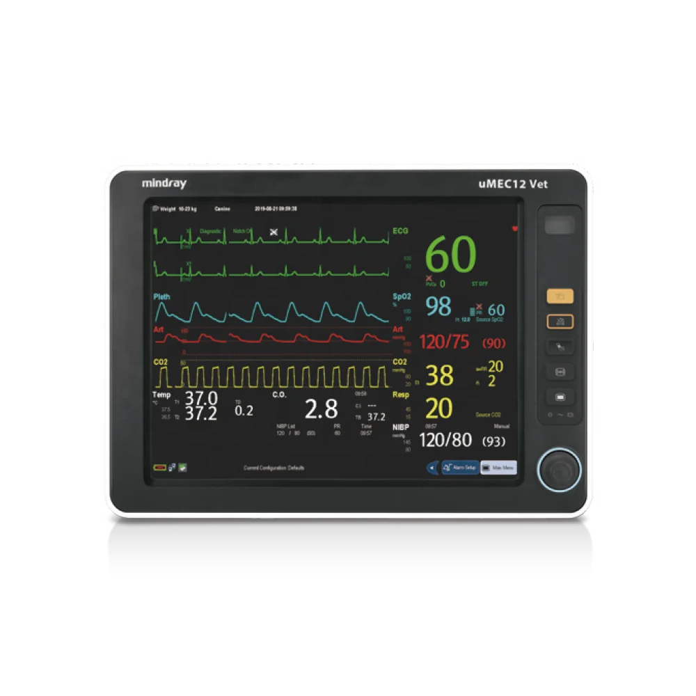 Mindray uMEC12 Vet Patient Monitor Veterinary Use Multipara Patient ...