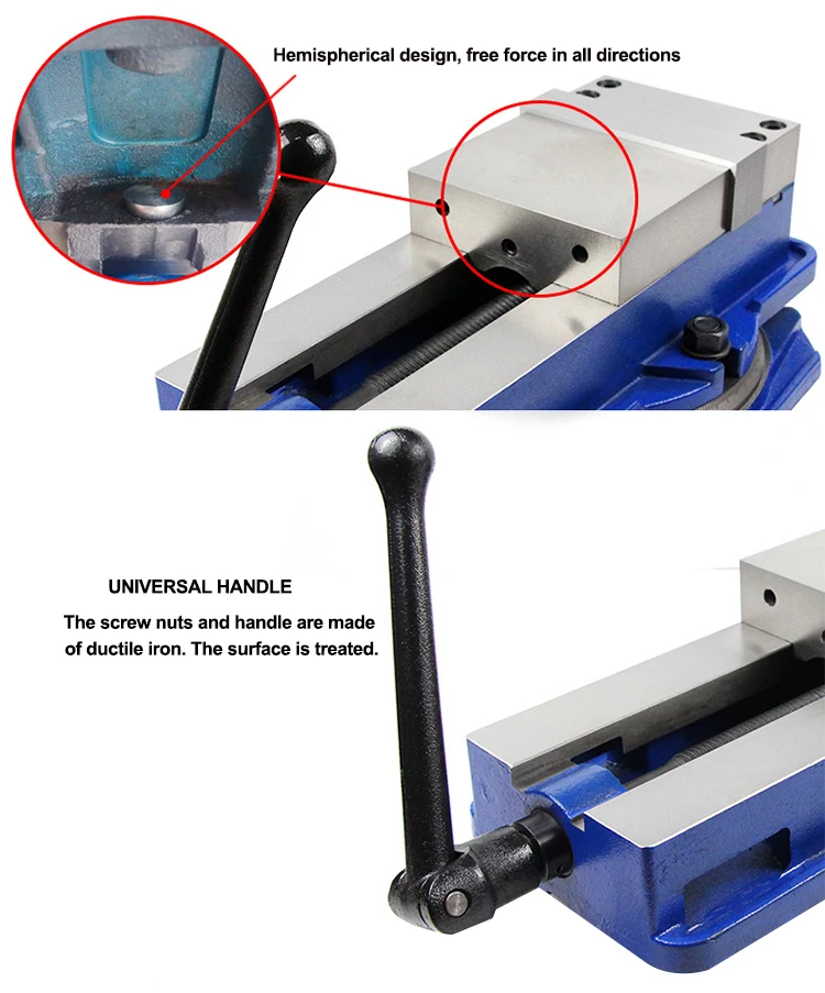 Universal Vise Mechanical Vice Bench Vise with High Quality for Cnc ...