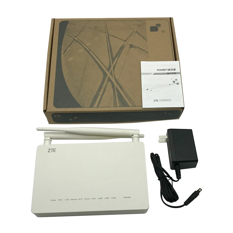 The Zte F450 Epon Onu Gpon 1ge+3fe+1tel+1usb+wifi With External Antenna ...