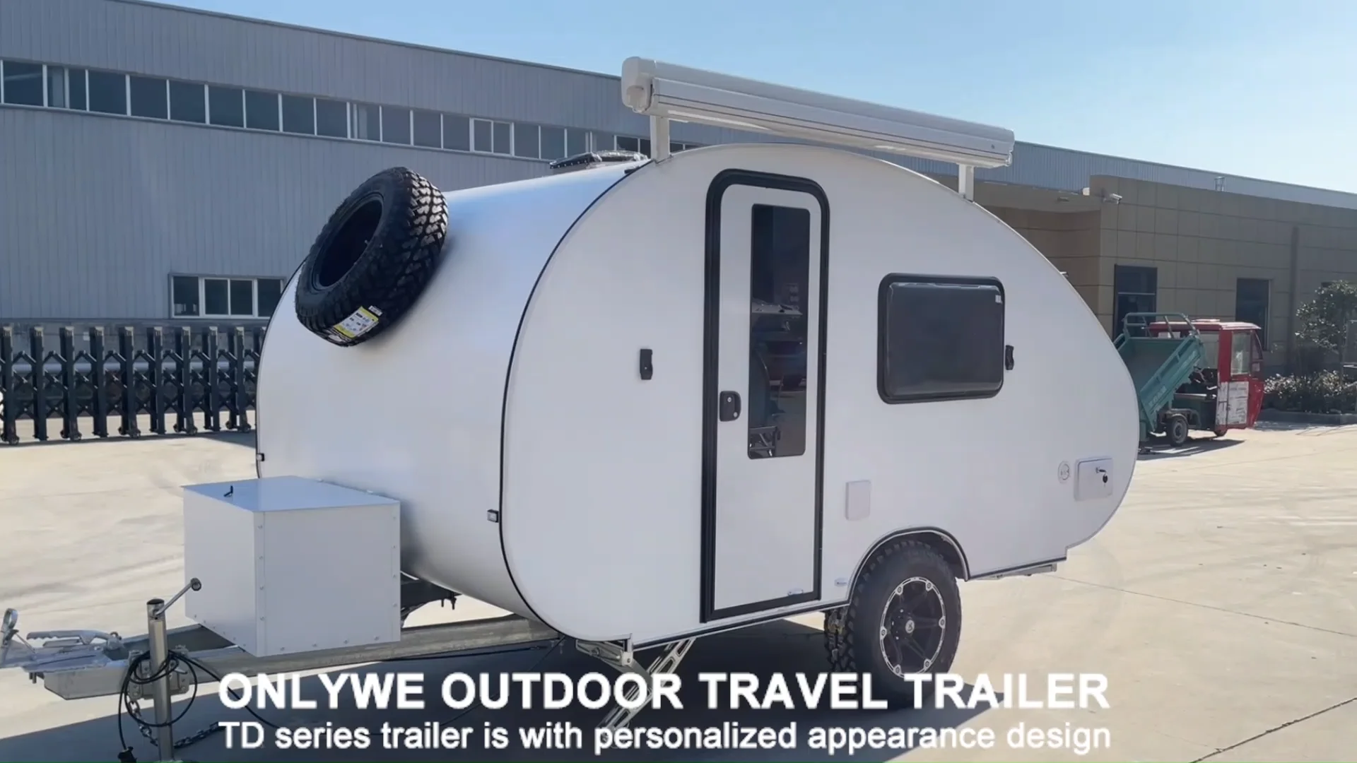 Onlywe Custom Wholesale Small Off Road Teardrop Trailer Camper Mini ...