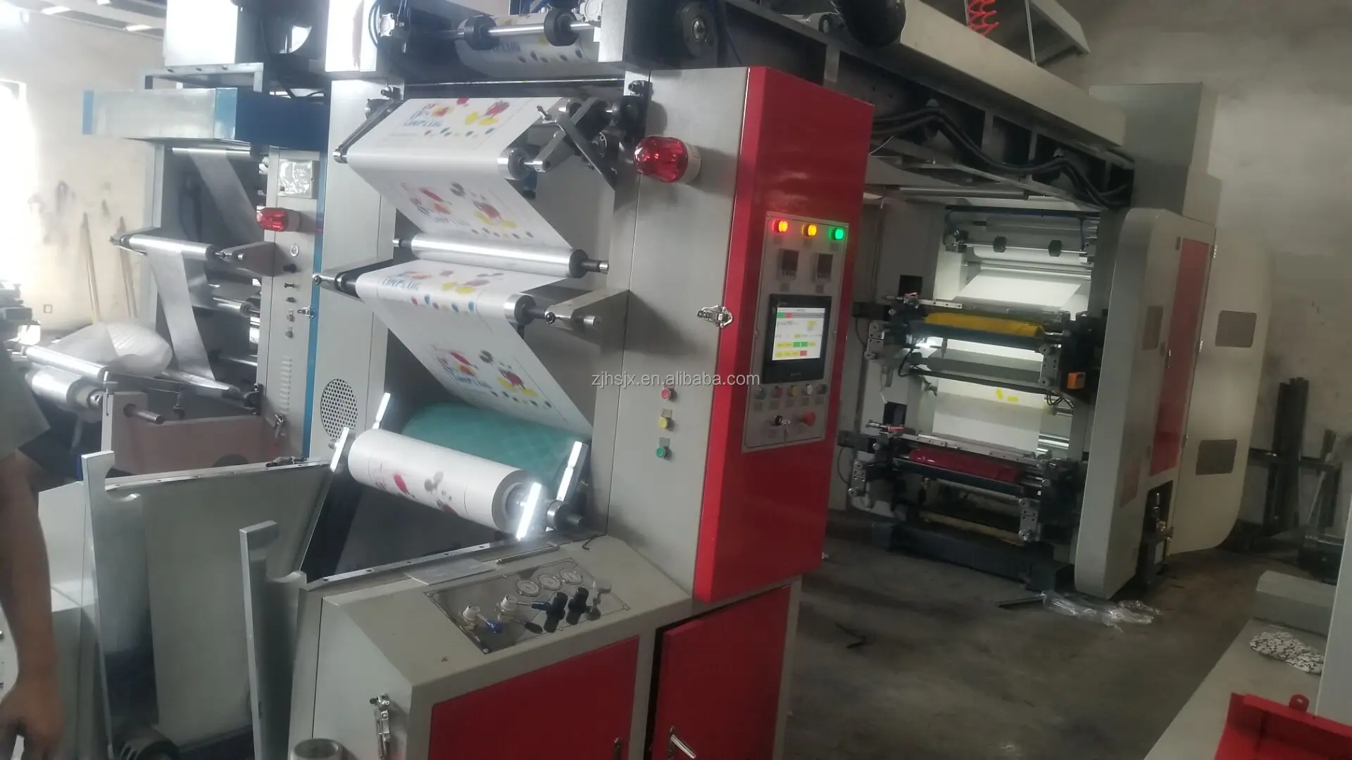 Ytb-4800 High Speed 4 Colors Narrow Web Flexographic Printing Machine - Buy Non Woven Flexo ...