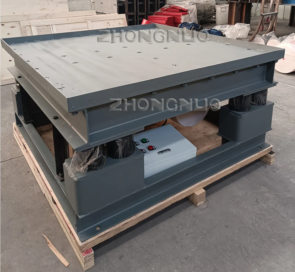 1000*1000mm Vibration Shaker Table Concrete Mold Compaction Casting ...