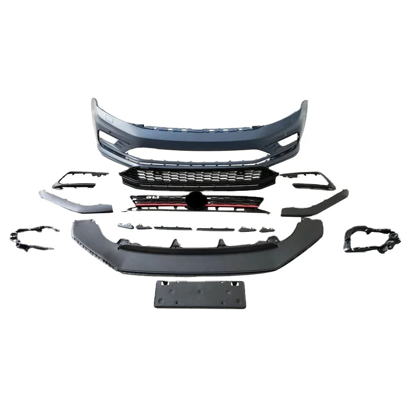 Jetta Car Front Bumper With Grill For Vw Jetta Gli Front Bumper Mk4 Mk6 ...
