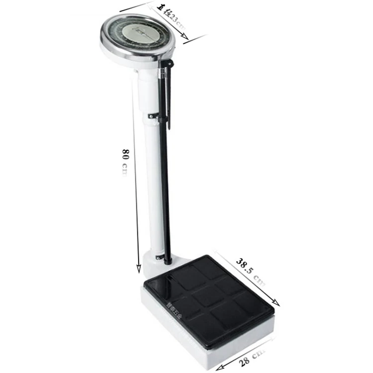 Wholesale 160kg Mechanical Height And Weight Scale With Anti-slip Pad ...
