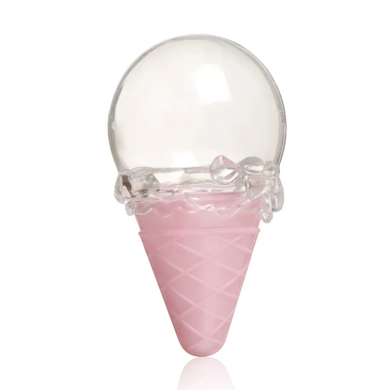 Clear Plastic Ice Cream Candy Slime Container for Gift Kids Transparent ...