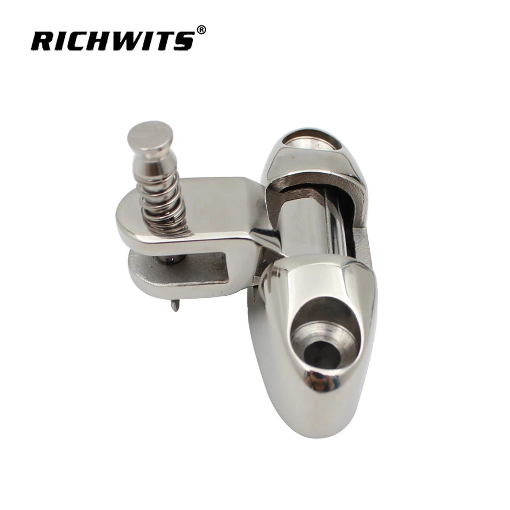 Marine Grade Bimini Top 316 Stainless Steel Swivel Deck Hinge With ...