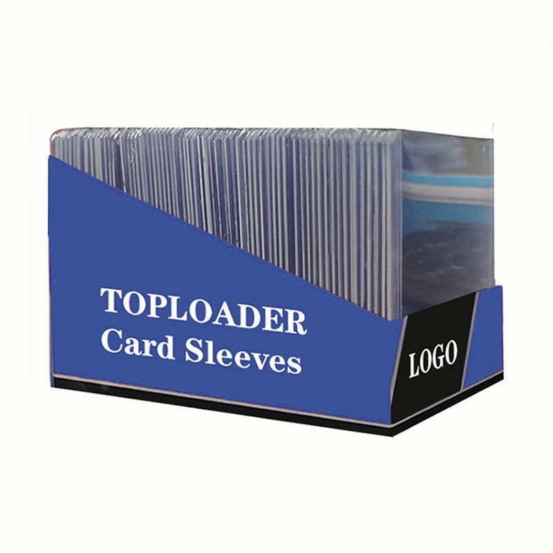 Pvc3x4 Regular35pt 55pt 75pt Premium Toploader For Trading Card Top ...