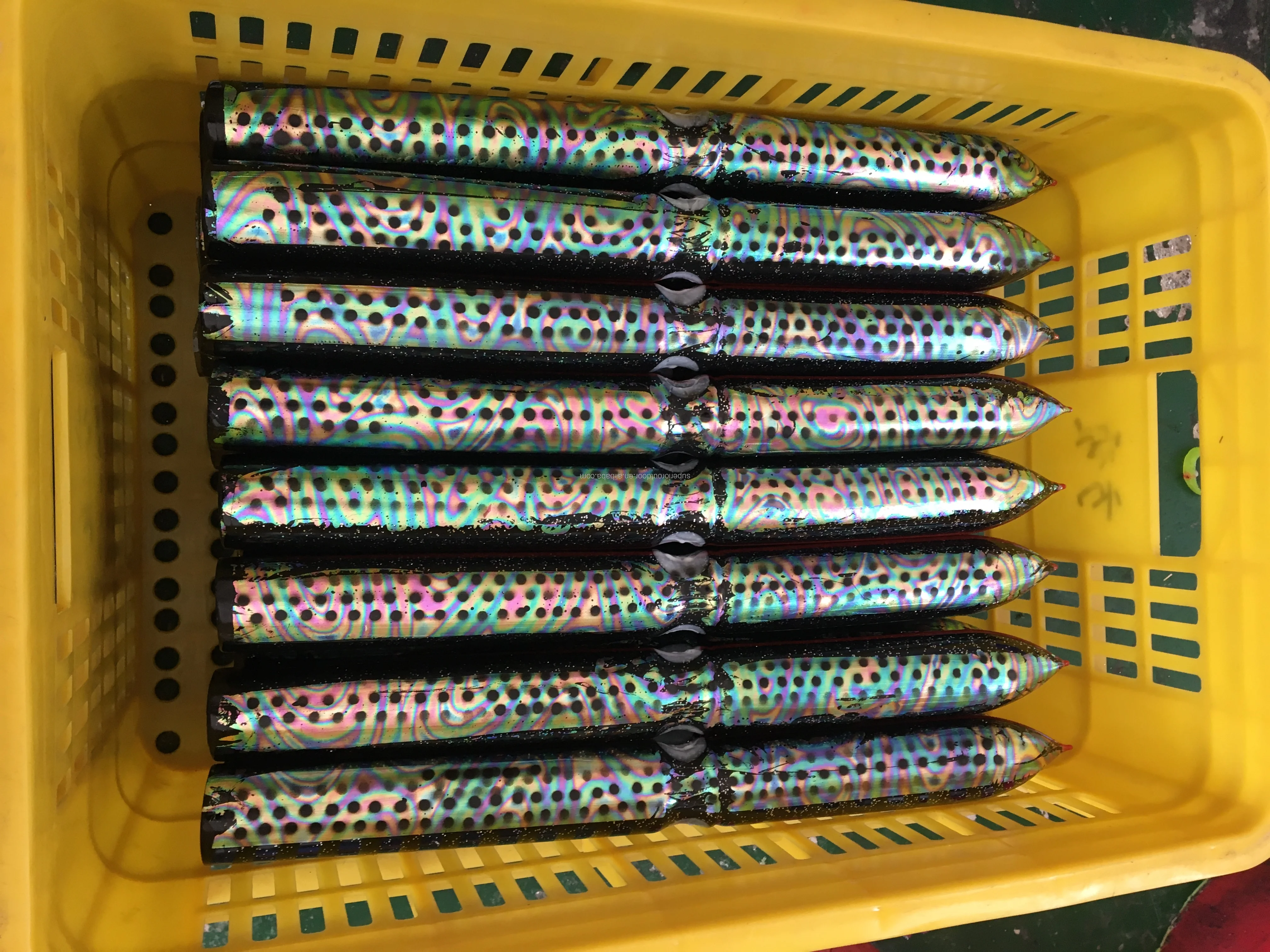 SUPERIORFISHING Bulb Squid Lures - Effective Trolling Bait