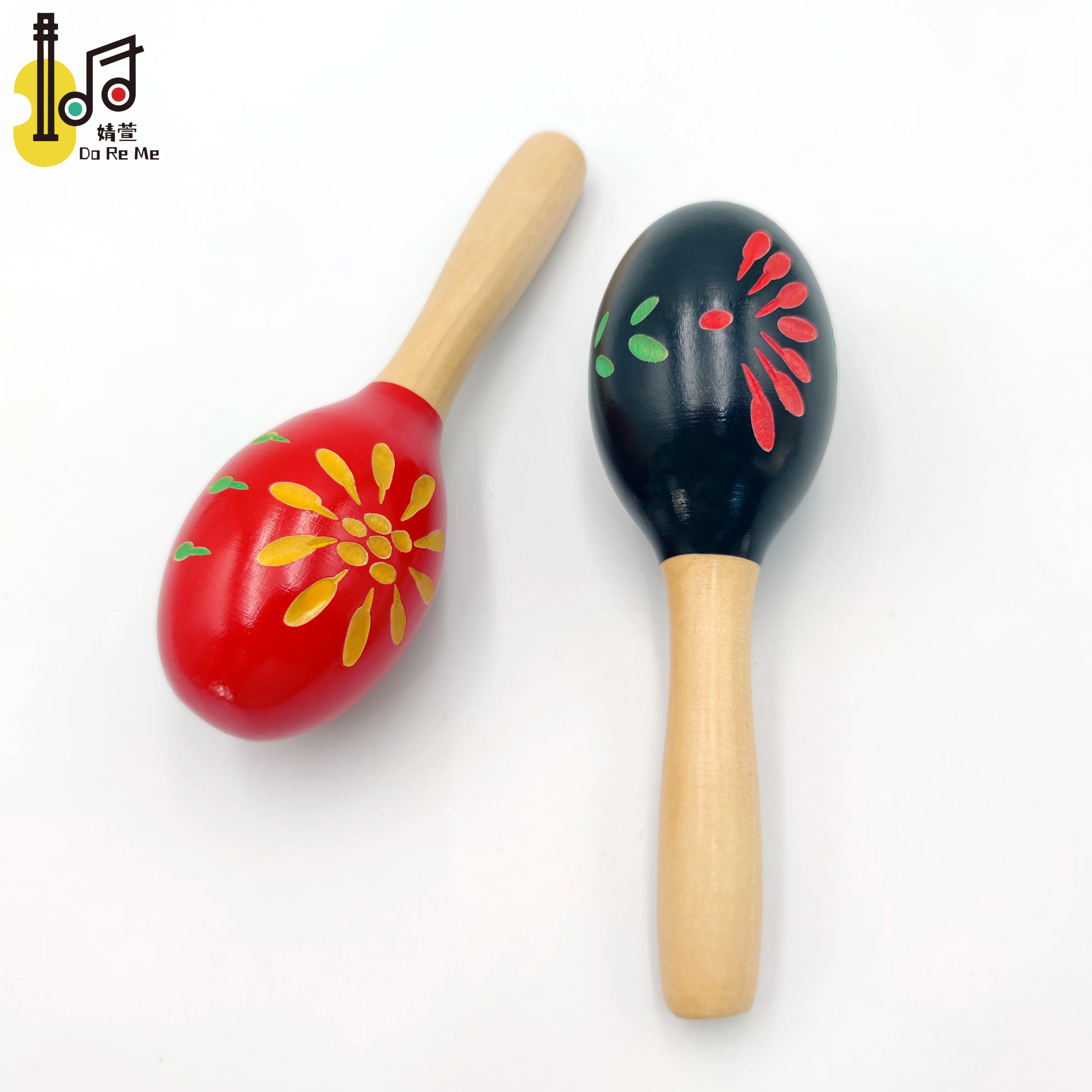 Hot Selling Mini Wooden Maracas 15cm Long Musical Instruments ...