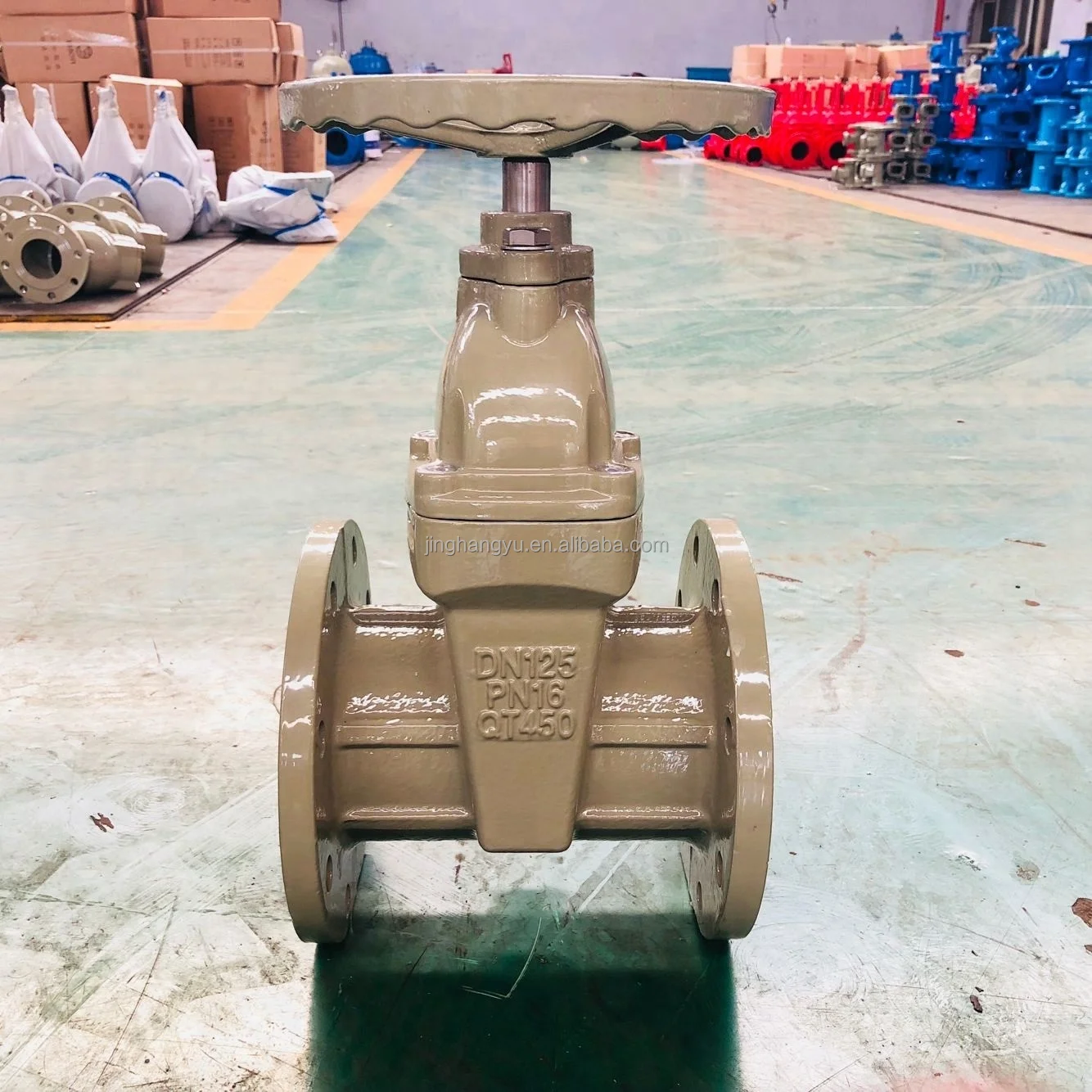 Cast Iron Sabs 664 Hand Wheel Non Rising Stem Flange Gate Valve - Buy ...