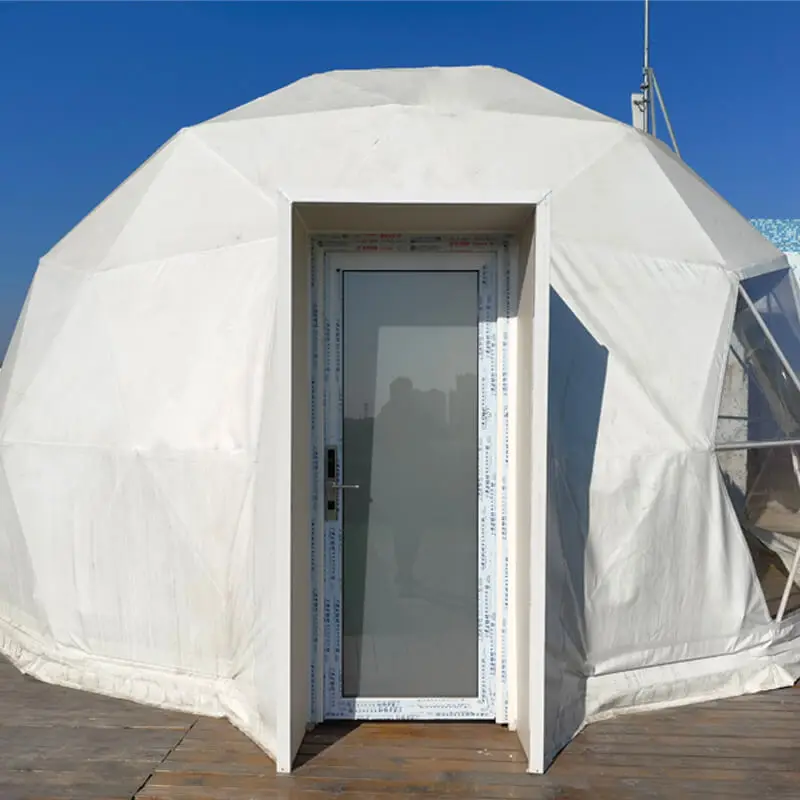Luxury Geodesic 20ft Pvc Dome Tent For Hotel Glamping - Buy Dome Tent ...