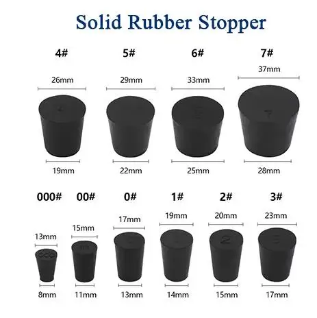 Longcheng Custom Made Tapered Cone Shape Stopper - High Heat Resistant ...