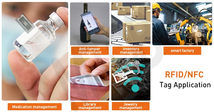 Round 60mm NFC Epoxy Sticker - Waterproof & Anti-metal