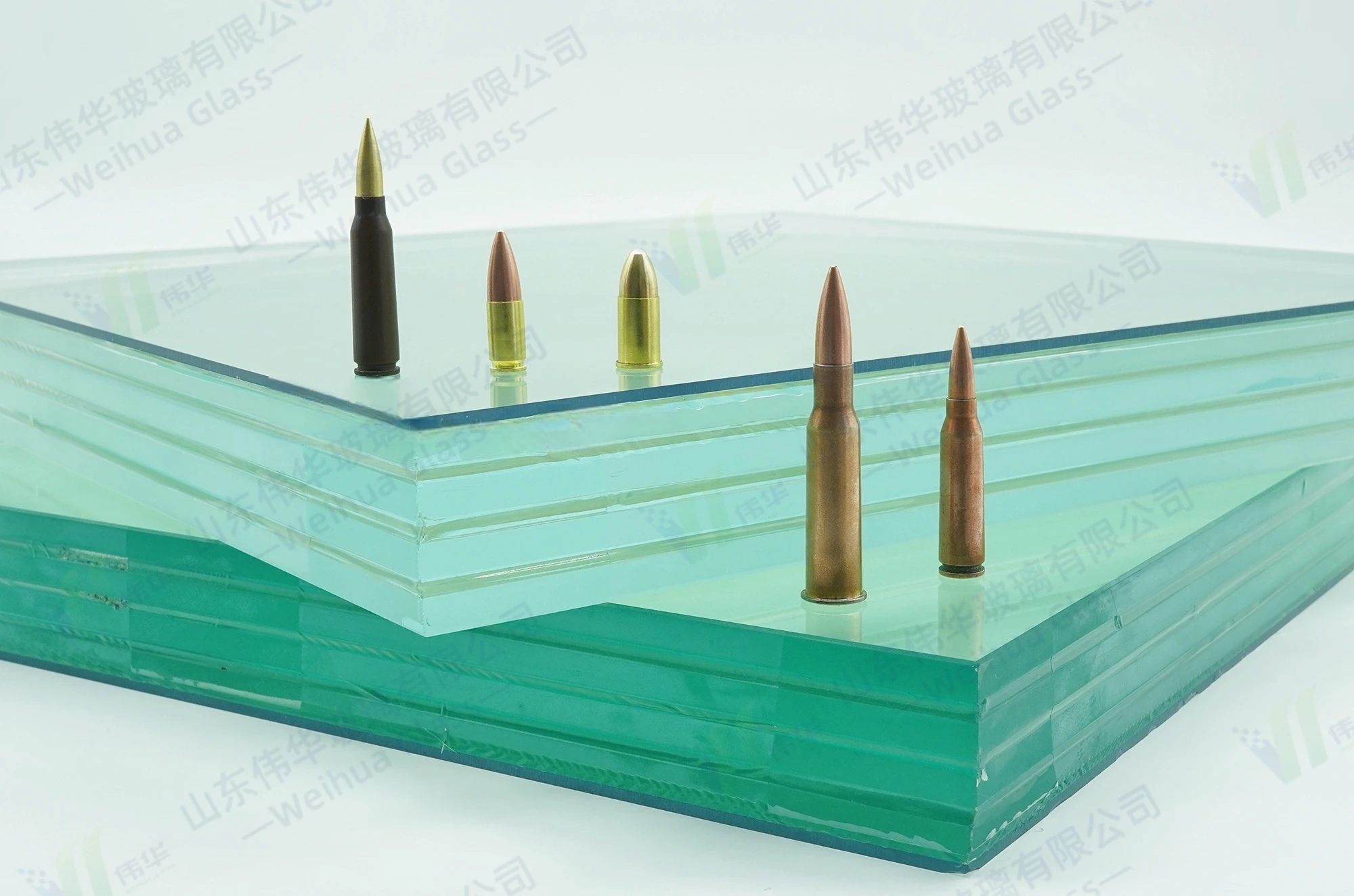 Bulletproof Laminated Safety Glass Doors Windows Custom Size Industrial ...