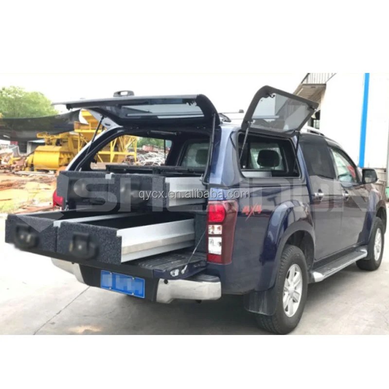 Car Rear Drawer Tool Box System Pickup Truck Storage Drawer Suv Long ...