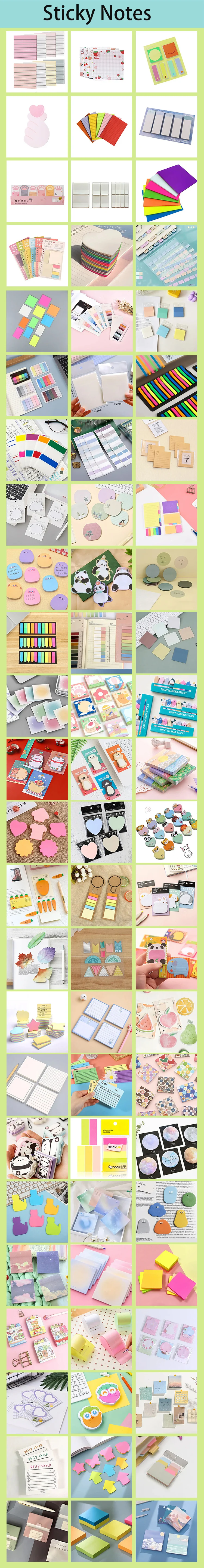 Factory Custom Post-it Note Sticky Note Stationery Items Sublimation ...