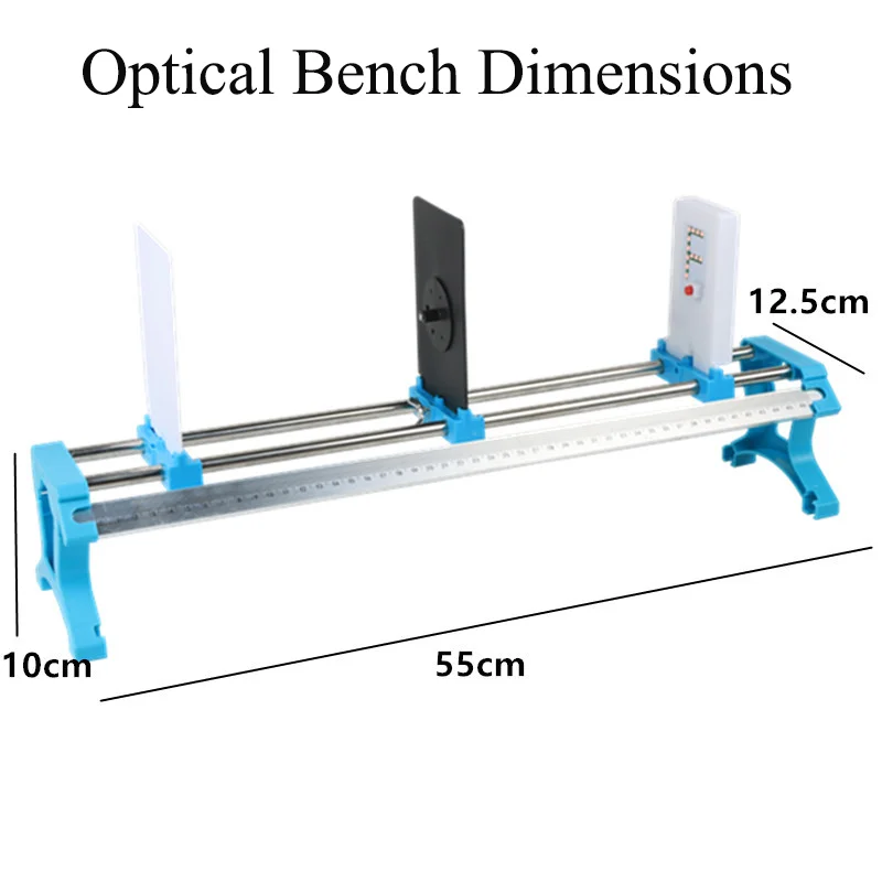 Pin-hole Imaging & Convex Lens Optical Bench Set for Schools
