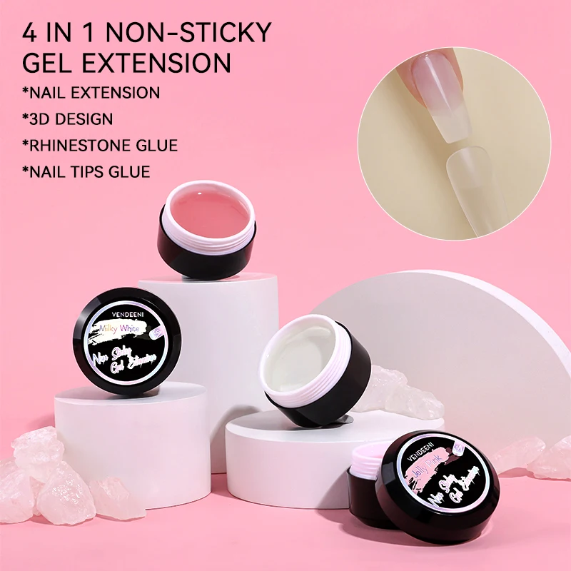 Vdn New Design Multifunction 4 Colors Sculpture Builder Gel Polish Non ...