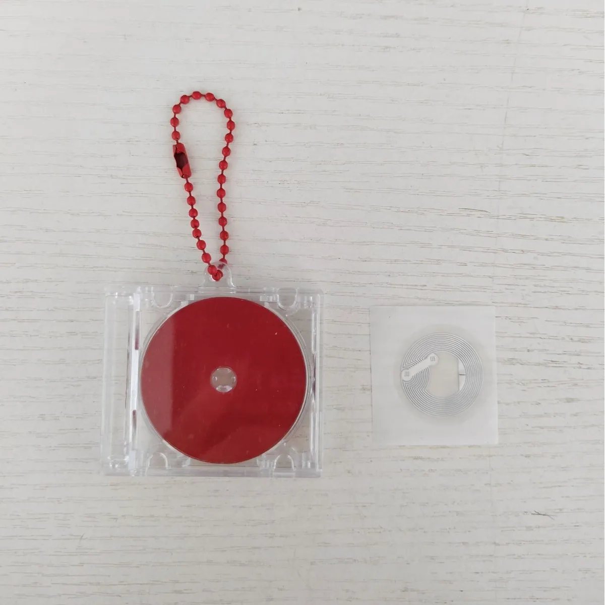 Blank Album Mini CD Keychain NFC - Creative & Fashionable