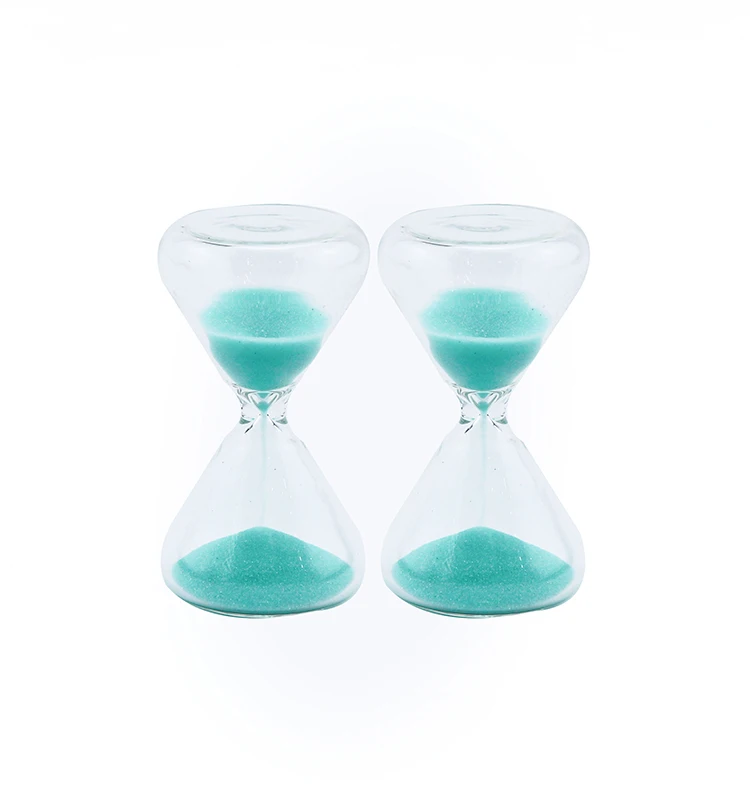 1 3 5 Minutes Glass Hourglass Tea Timer - Customizable Sand Color