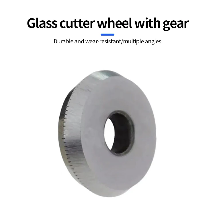 High-permeability CNC Teeth Glass Cutter Head - 0.8-3mm Cutting Thickness