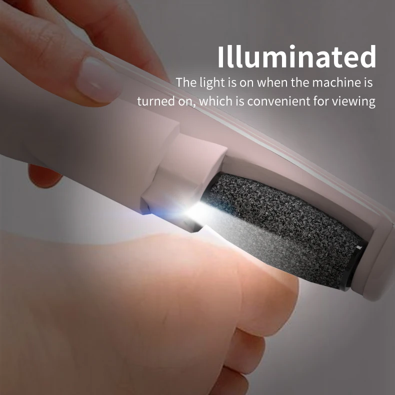 Mini Dead Skin Grinder Rechargeable Electric Foot File Callus Remover ...