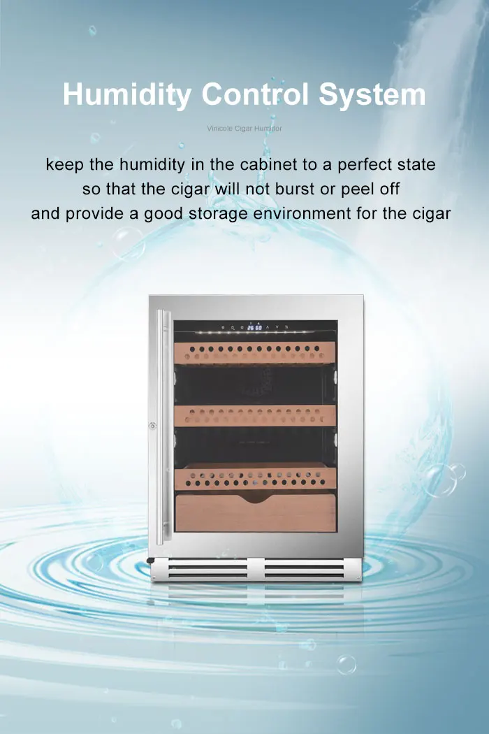 Vi46c Luxury Modern Inverter Compressor Cigar Humidor - Buy Cigar ...