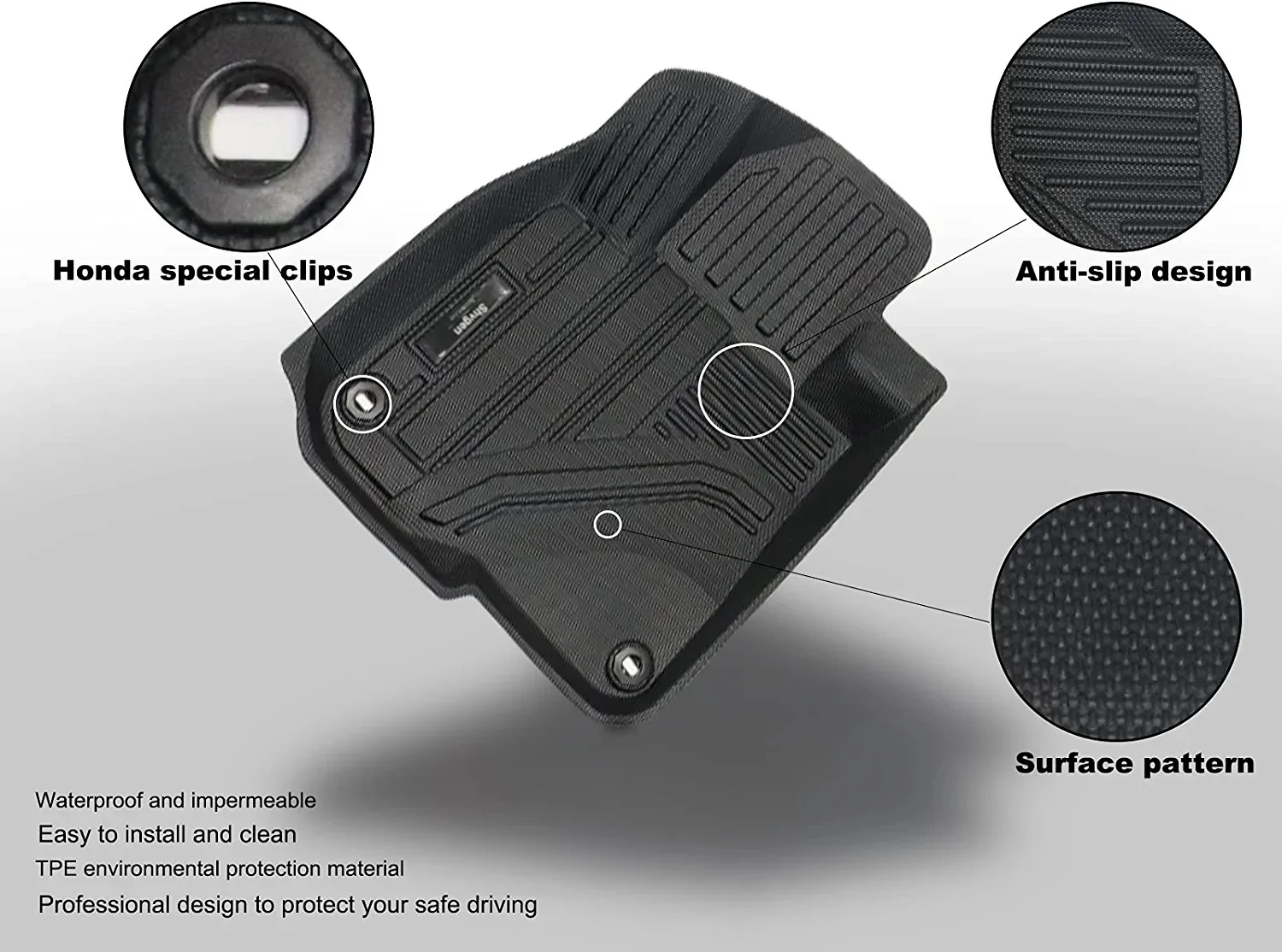 Voxy Noah 80 Series 3D Floor Mat - Anti Slip Car Mat