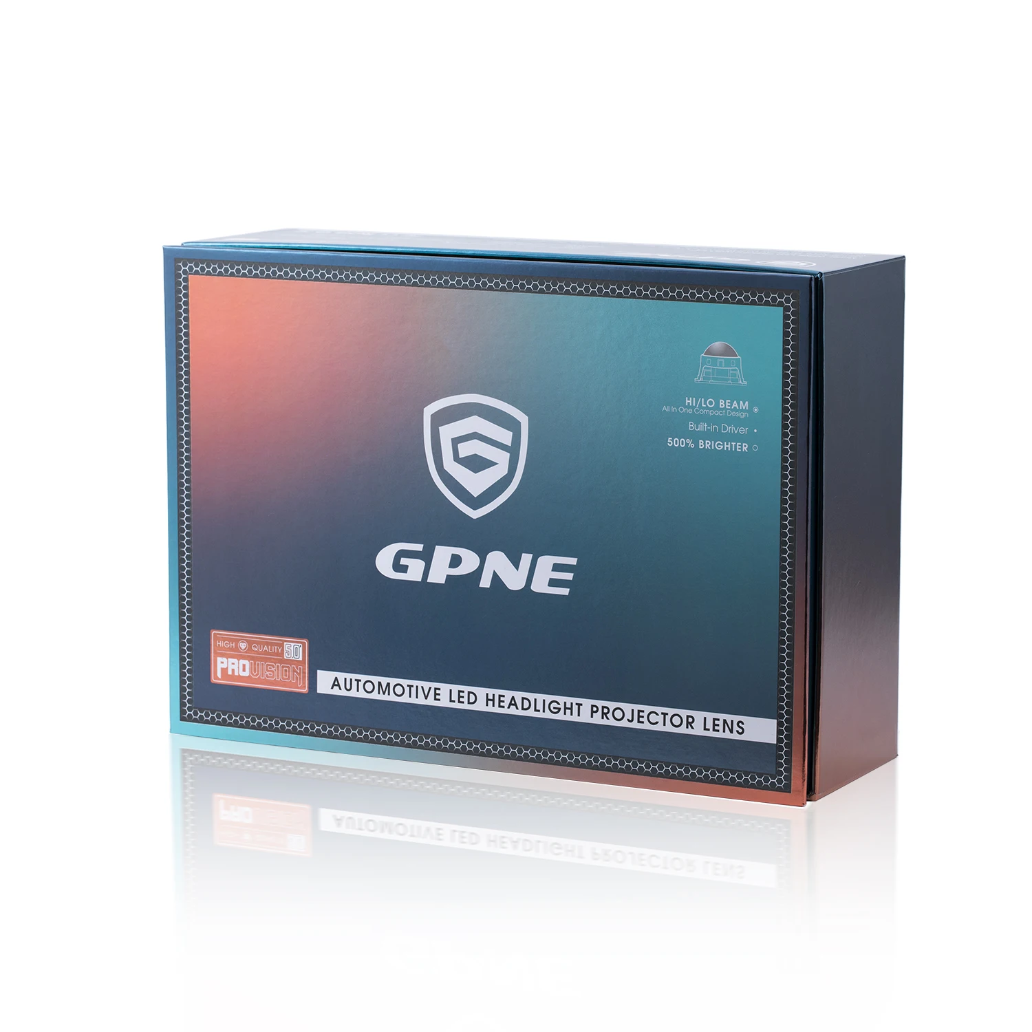 GPNE G3 Led Projector Lens for Car High Beam - Good Vision at Night Bi Lens