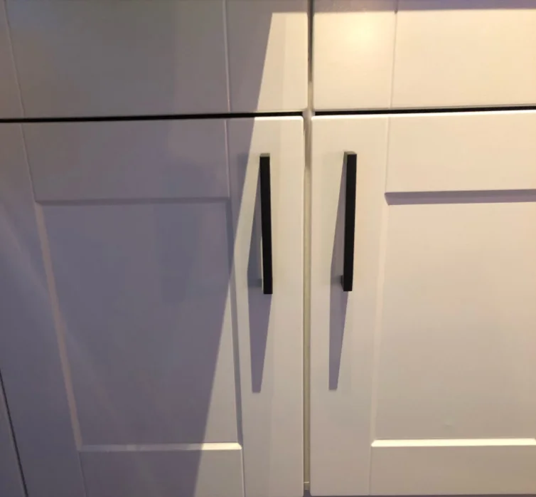 Black Cabinet Handle - Stainless Steel for Modern Homes